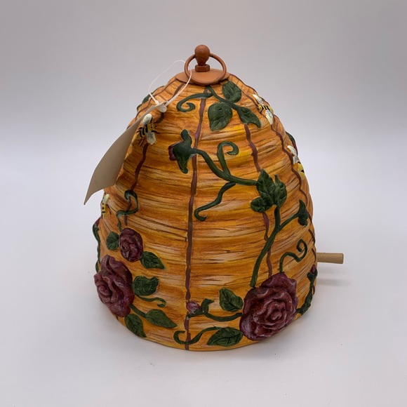 Kathy Hatch | Accents | Kathy Hatch Collection Ceramic Beehive Birds ...